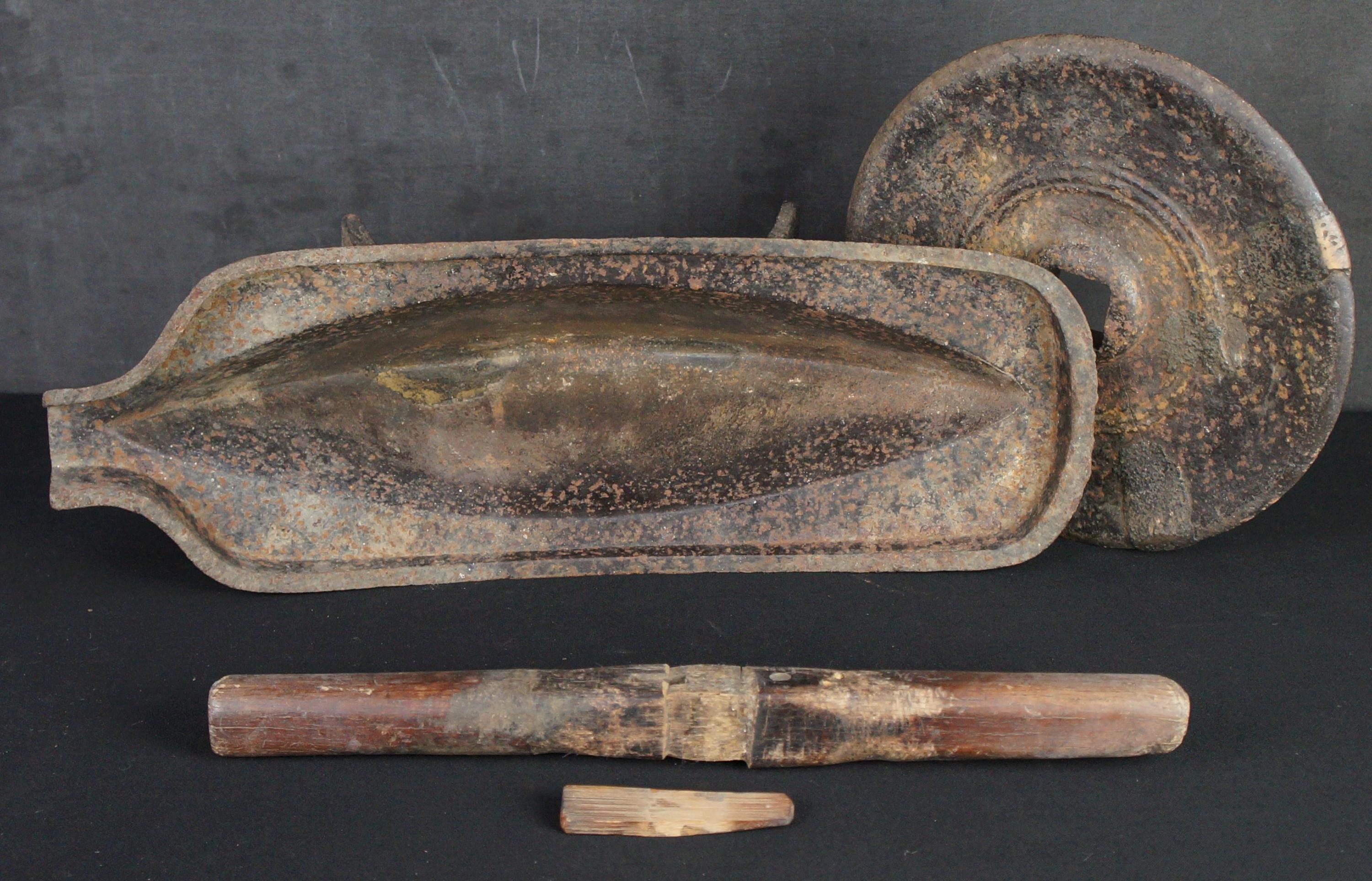 Antique Japan Yagen Cast Iron Grinder 1700 Kampoyaku Remedy - Etsy