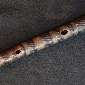 Antique Hichiriki Japan Zen Flute 1800s Japan Bamboo Musical Instrument ...