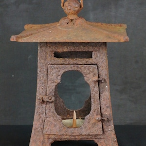 Japan Garden Lantern Tourou Lamp Dragon Motif 1900 Japan Craft - Etsy