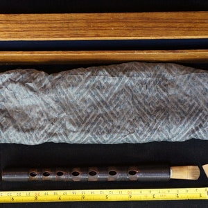 Antique Hichiriki Japan Zen Flute 1800s Japan Bamboo Musical Instrument ...