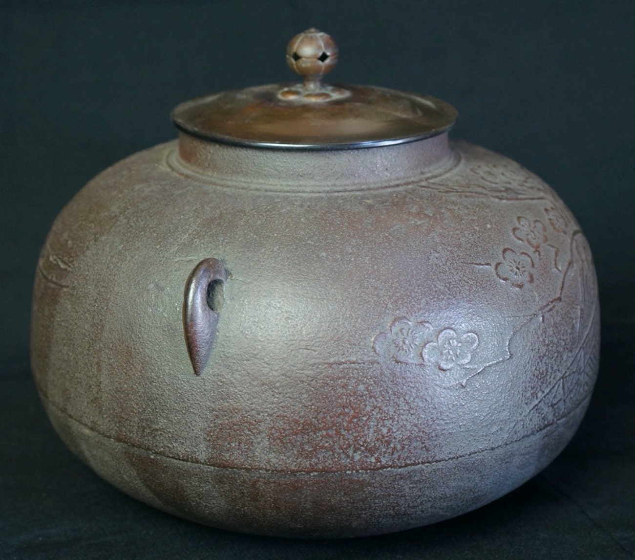 Japan Tea Ceremony Sand Cast Iron Kettle Chagama 1950s | Etsy
