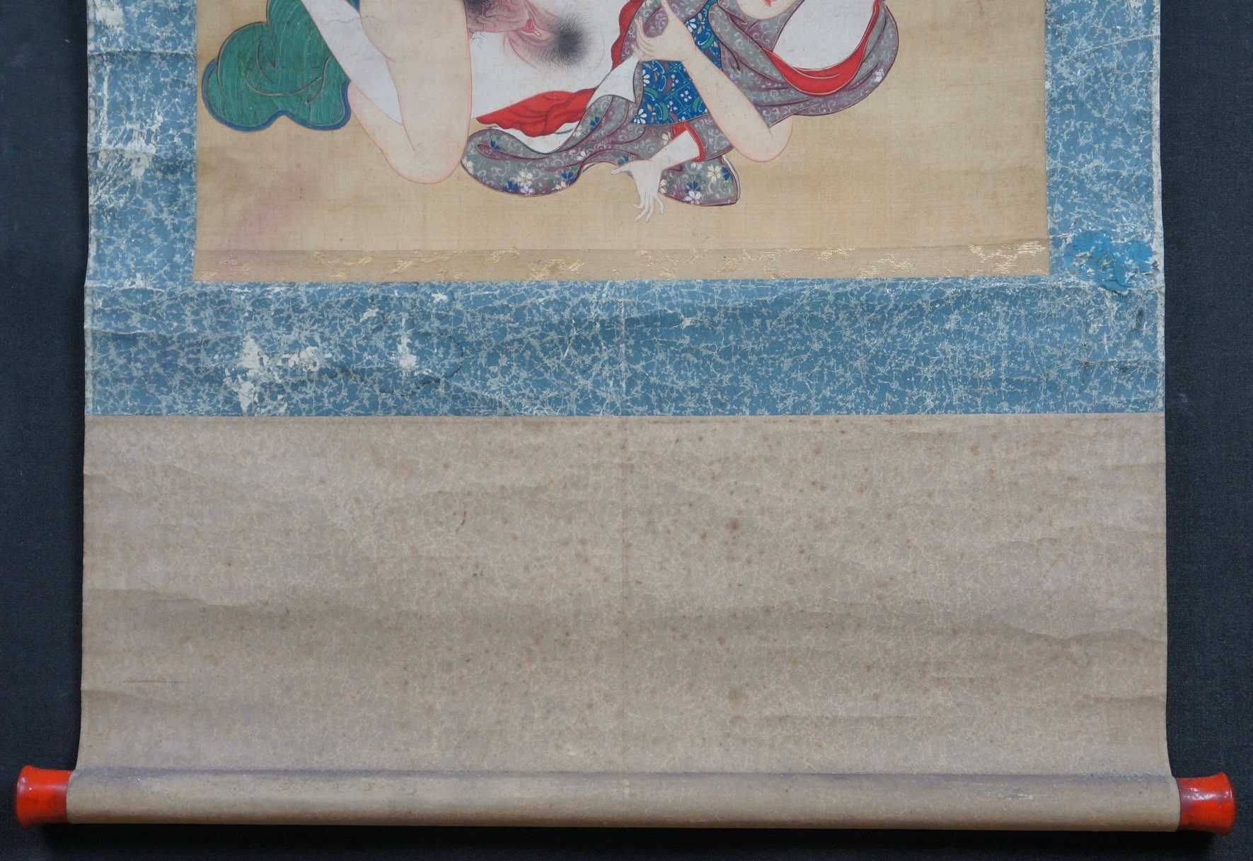 Antique Japane Fine Shunga Erotic Art Silk Painting 1800s - Etsy