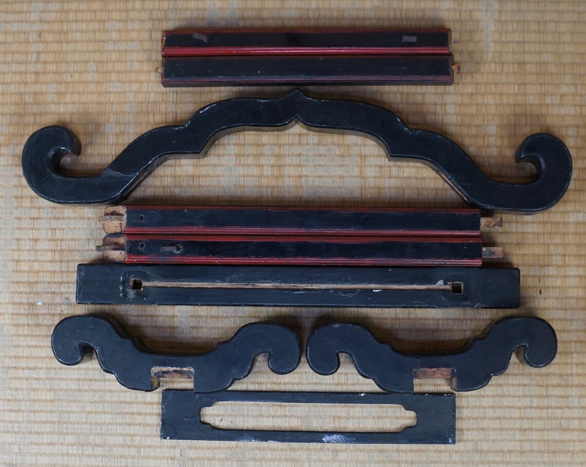 Antique Japan Budhist Shrine Bell Holder 1800s Japanese - Etsy