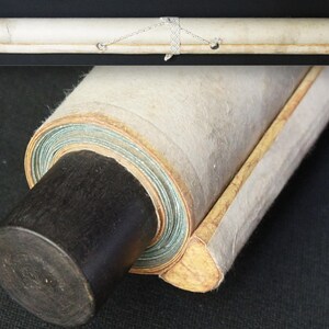 Japanese Midnight Tanuki Scroll Sumi-e Ink Art 1930 Rural Japan - Etsy