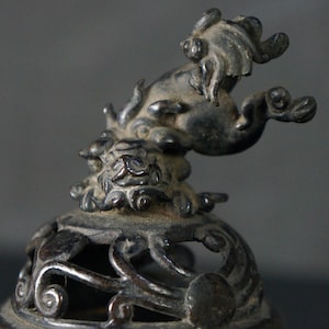 Antique Japan Bronze Censer Koro Incense Burner 1700 Edo Lost Wax Art ...