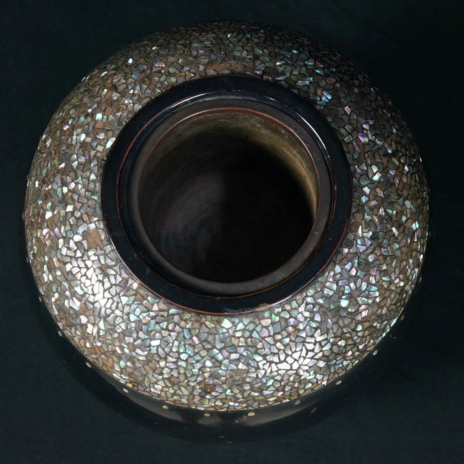 Antique Japan Ikebana Vase Raden Lacquer 1880s Lacquer Craft - Etsy