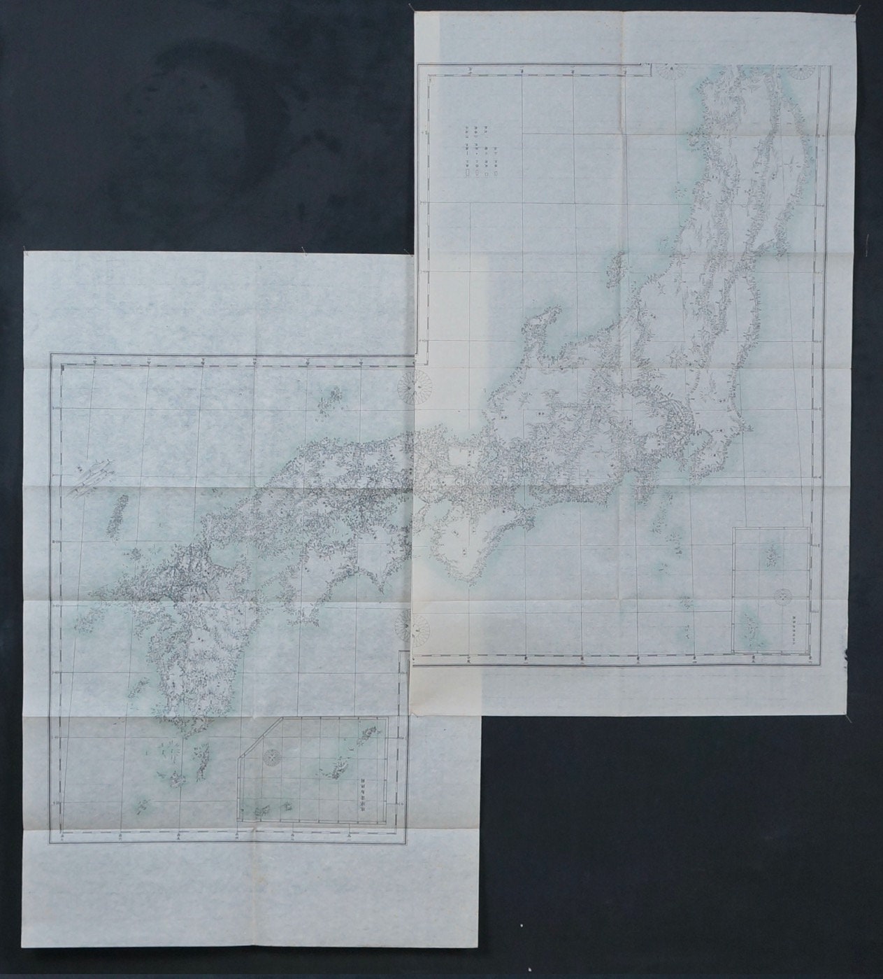 Japan Map Meiji Era Wood Block Print 1868s Replica - Etsy Australia
