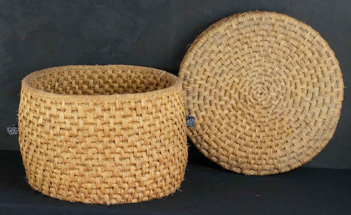 Antique Japan Rural Straw Craft Neko-bako Cat Box 1880s - Etsy