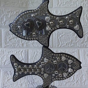 Totem Pole, Fish Totem Pole, Handmade Fish Totem - Etsy