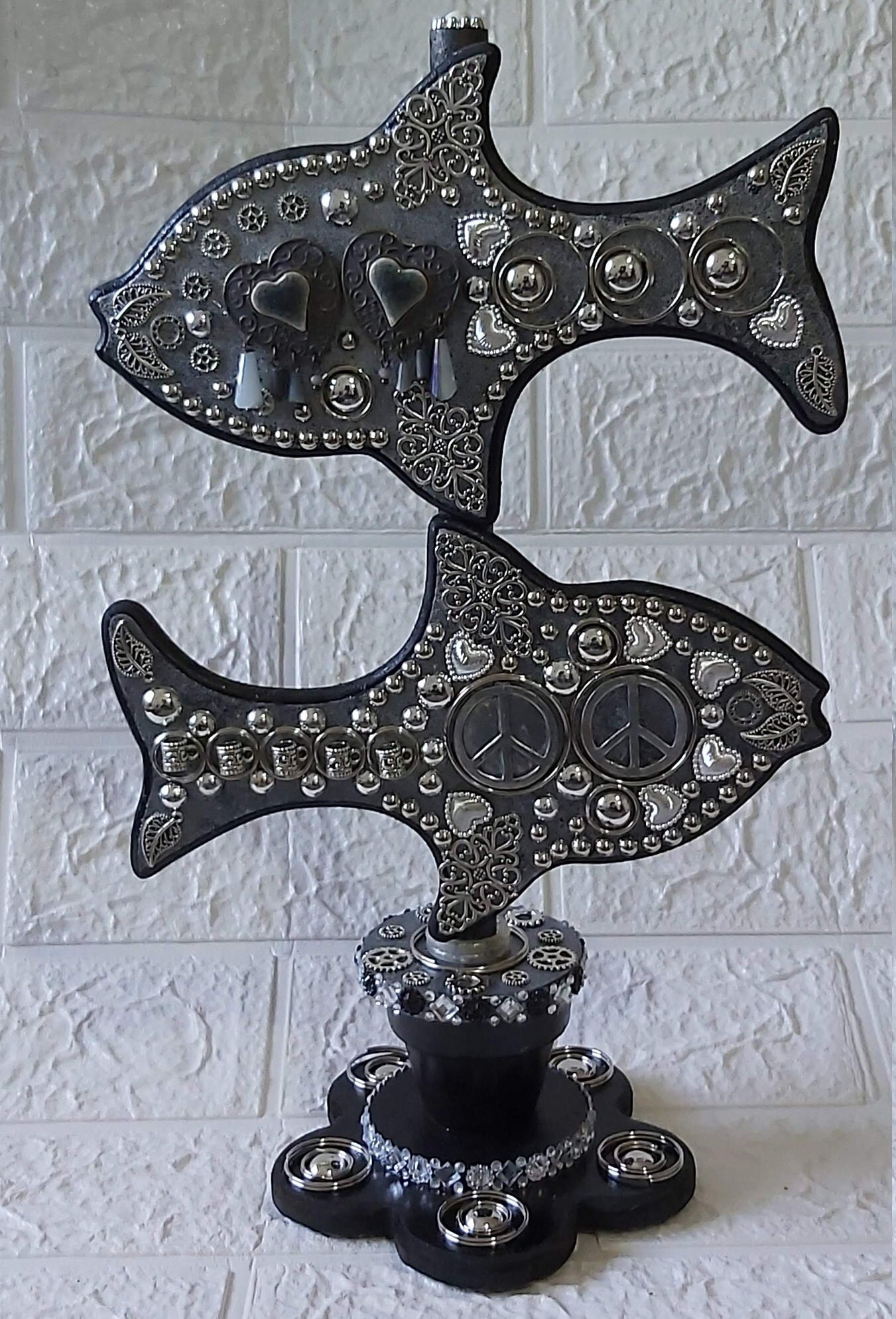 Totem Pole Fish Totem Pole Handmade Fish Totem - Etsy