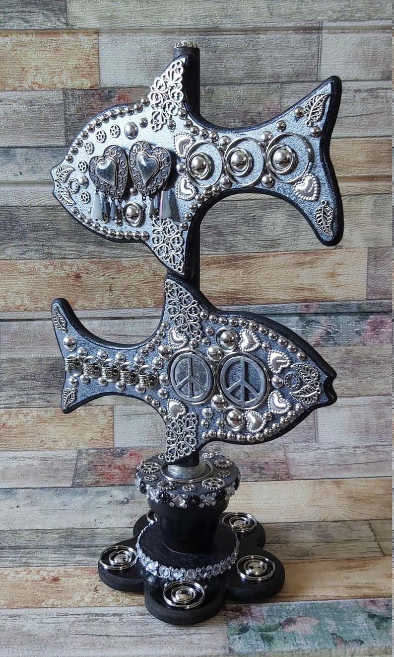 Totem Pole, Fish Totem Pole, Handmade Fish Totem - Etsy