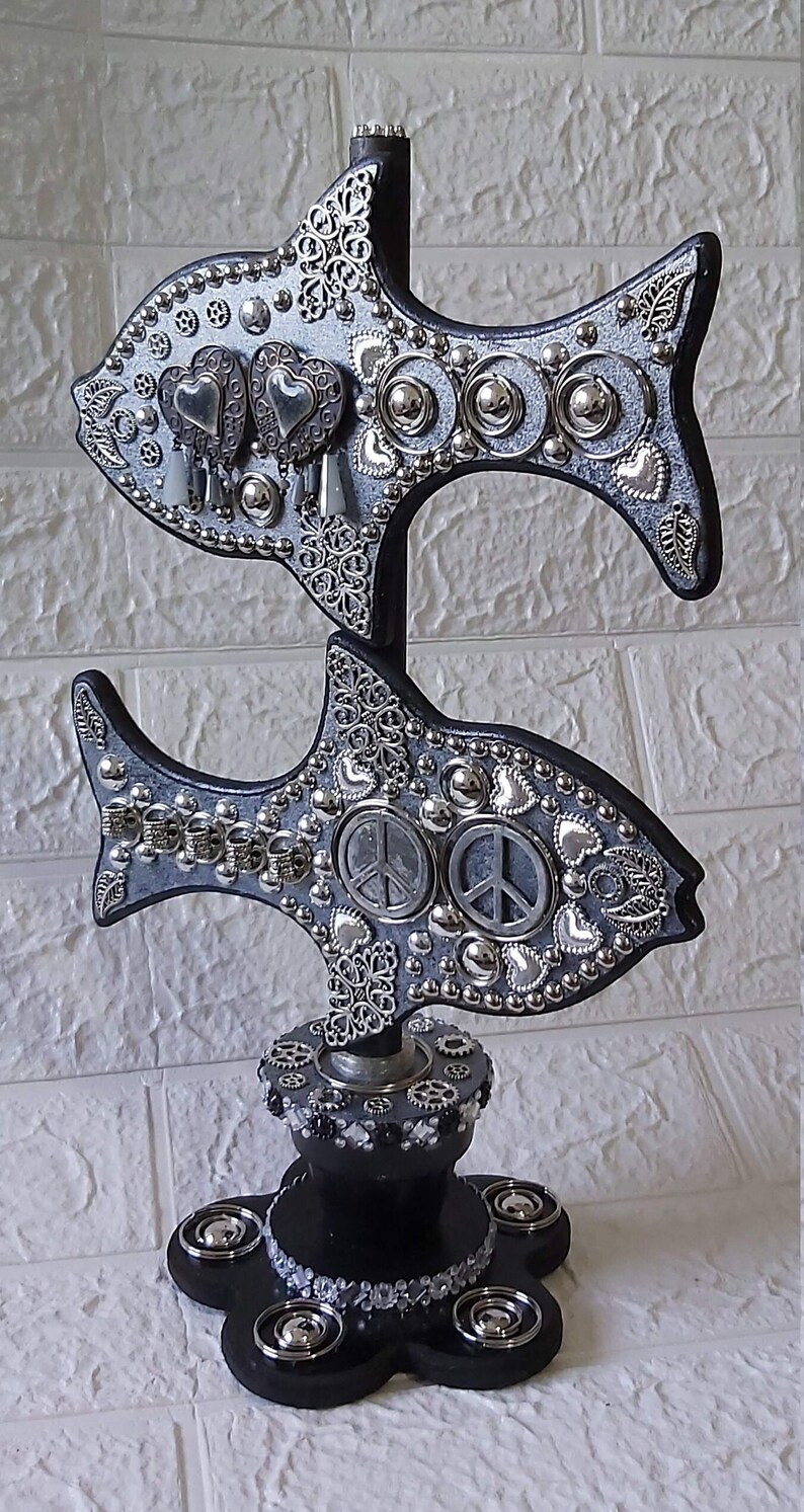 Totem Pole, Fish Totem Pole, Handmade Fish Totem - Etsy