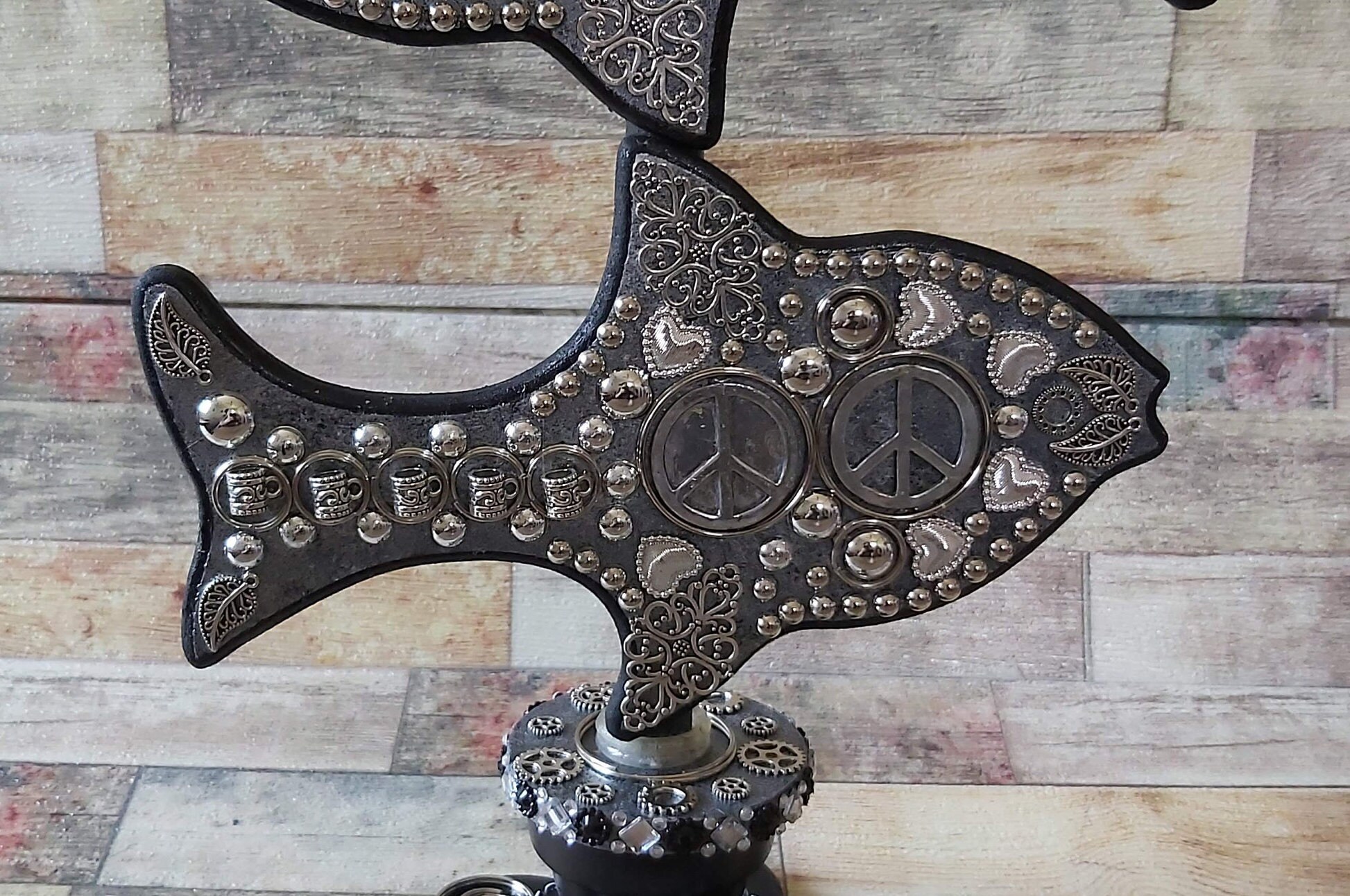 Totem Pole, Fish Totem Pole, Handmade Fish Totem - Etsy