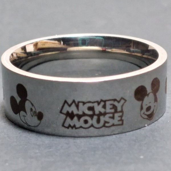 Mickey Mouse Ring - Etsy
