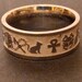 SSR1 Egyptian Symbols Ring Egyptian Inspired Stainless Steel Etched ...