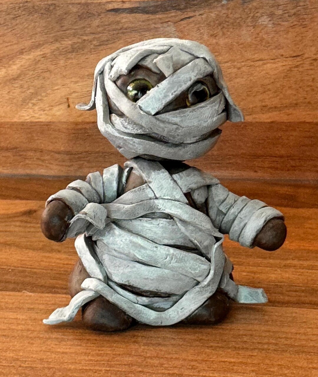 Cute Polymer Clay Mummy Figure. Hand Sculpted - Etsy