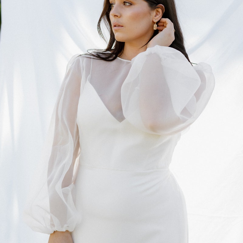 Sheer Overlay Top - Etsy