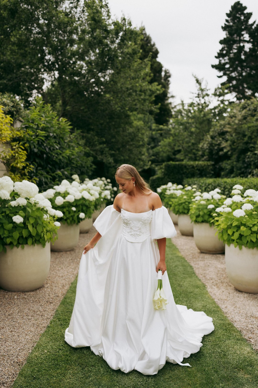Delphine Bridal Cape - Puff Sleeves Pleated Cape - Etsy