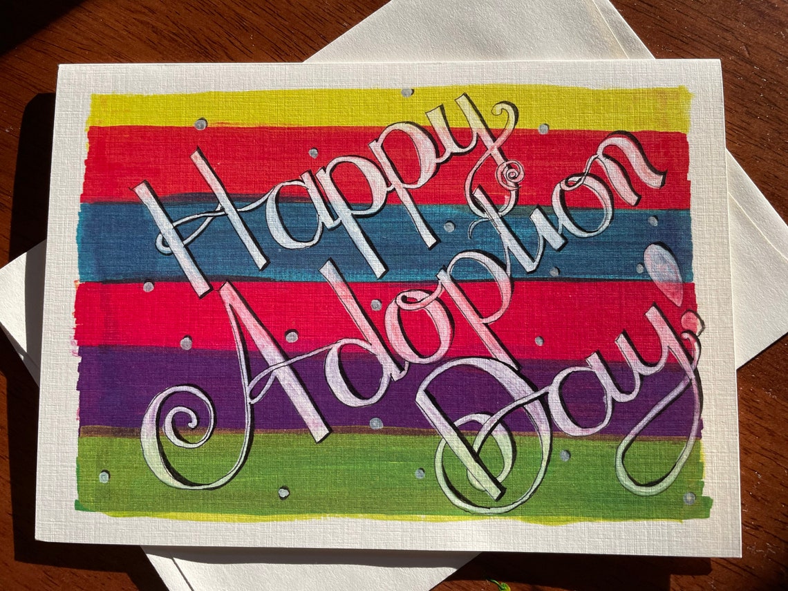 Happy Adoption Day 1 - Etsy