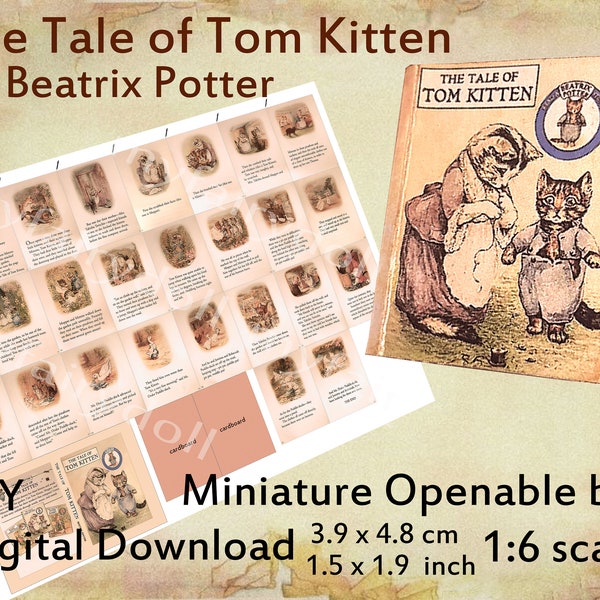 Tale of Tom Kitten - Etsy