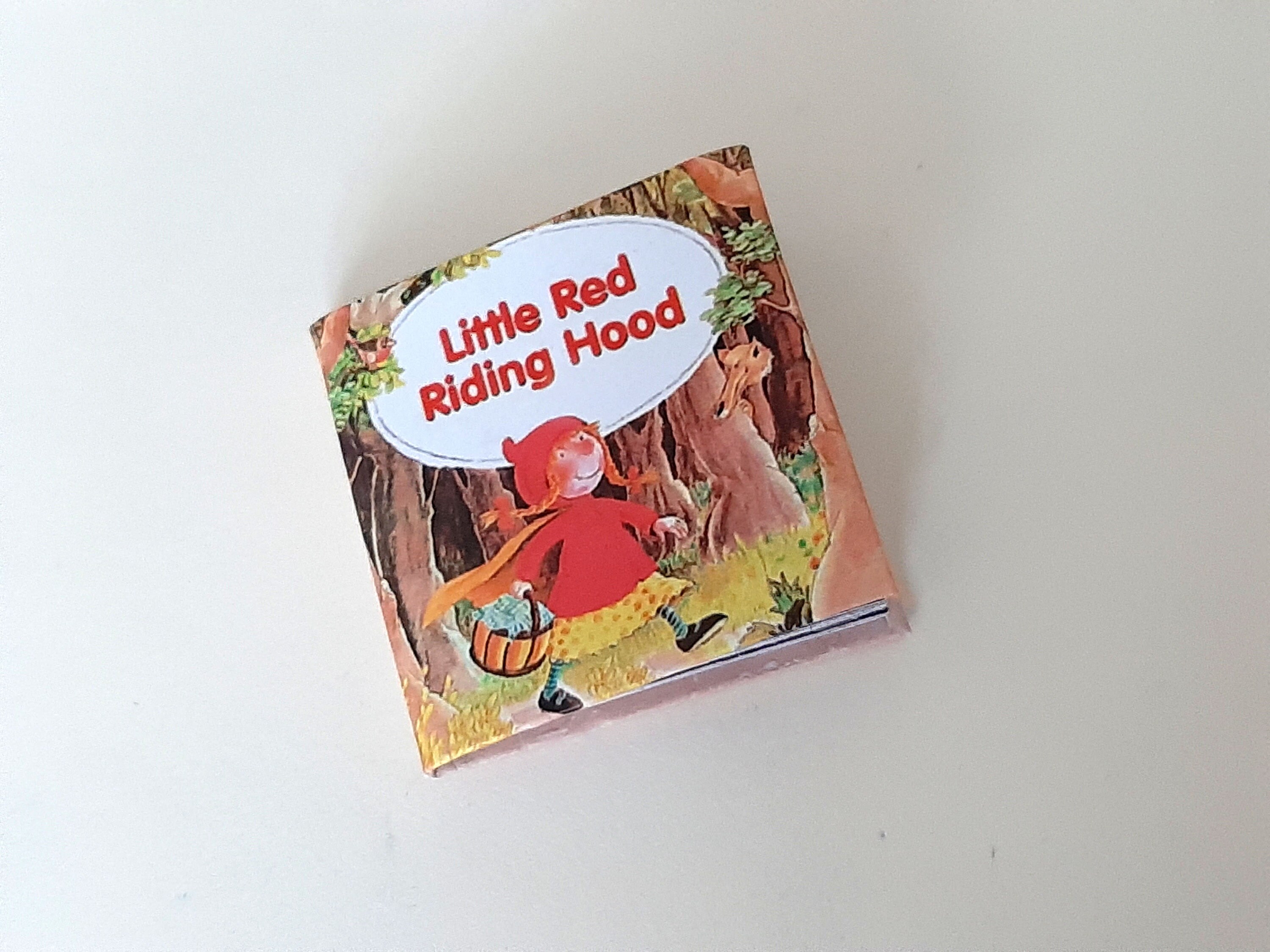 Little Red Riding Hood Printable Doll Mini Book With 24 - Etsy