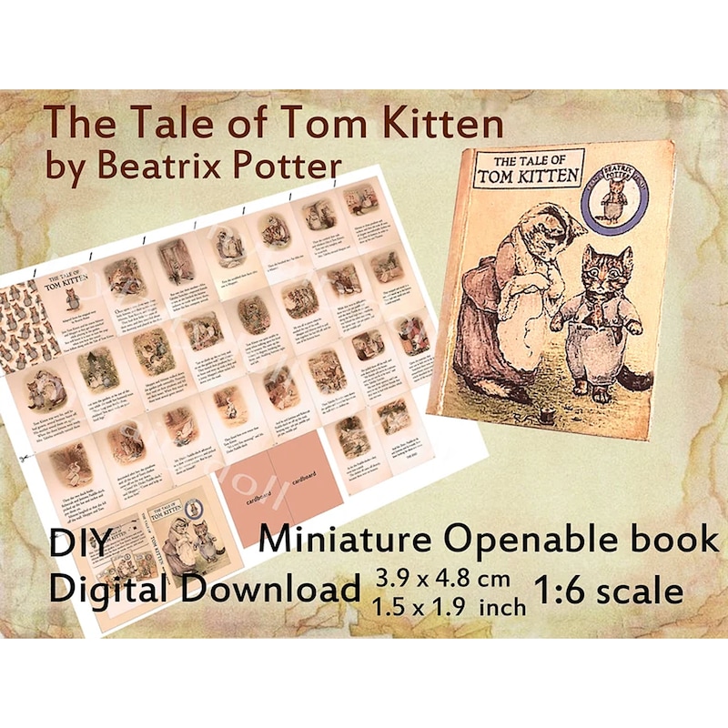 1 6 Scale Kitten - Etsy