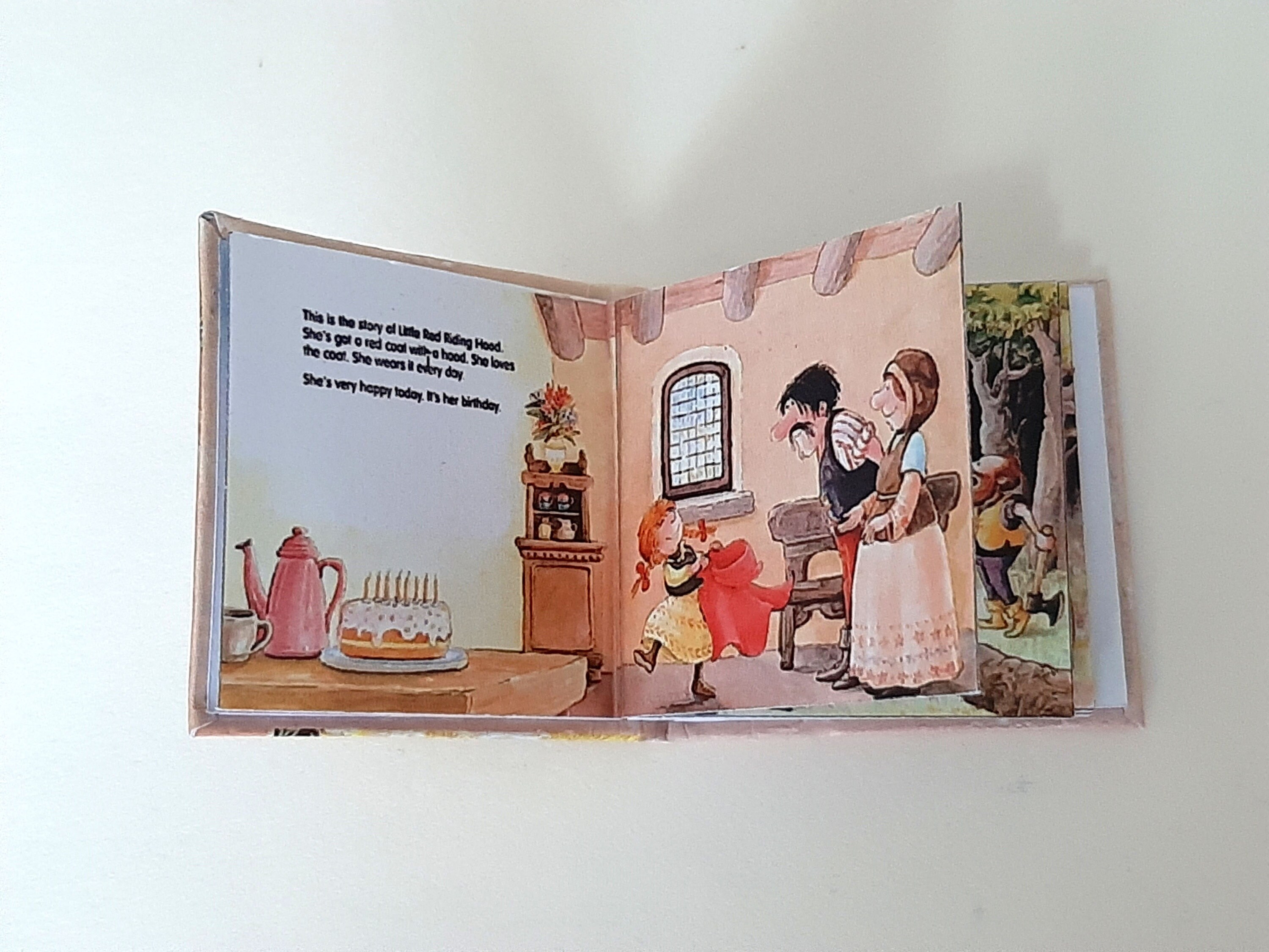 Little Red Riding Hood Printable Doll Mini Book With 24 | Etsy