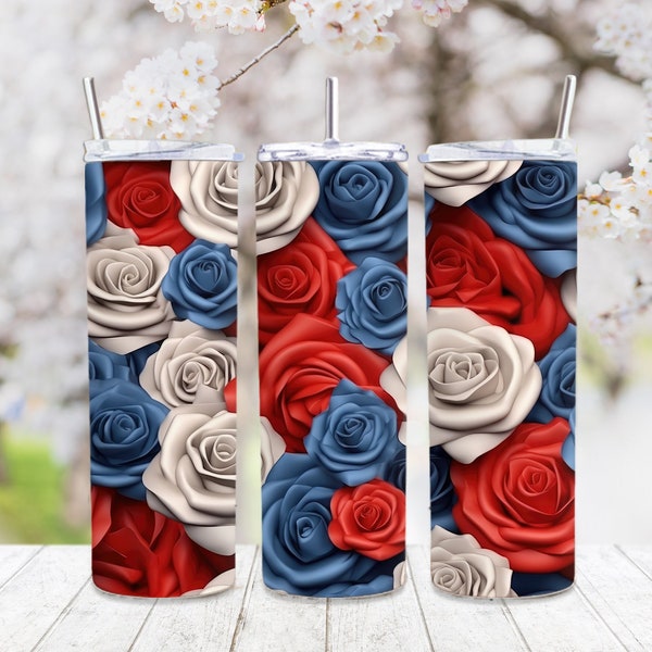 Red White Rose - Etsy