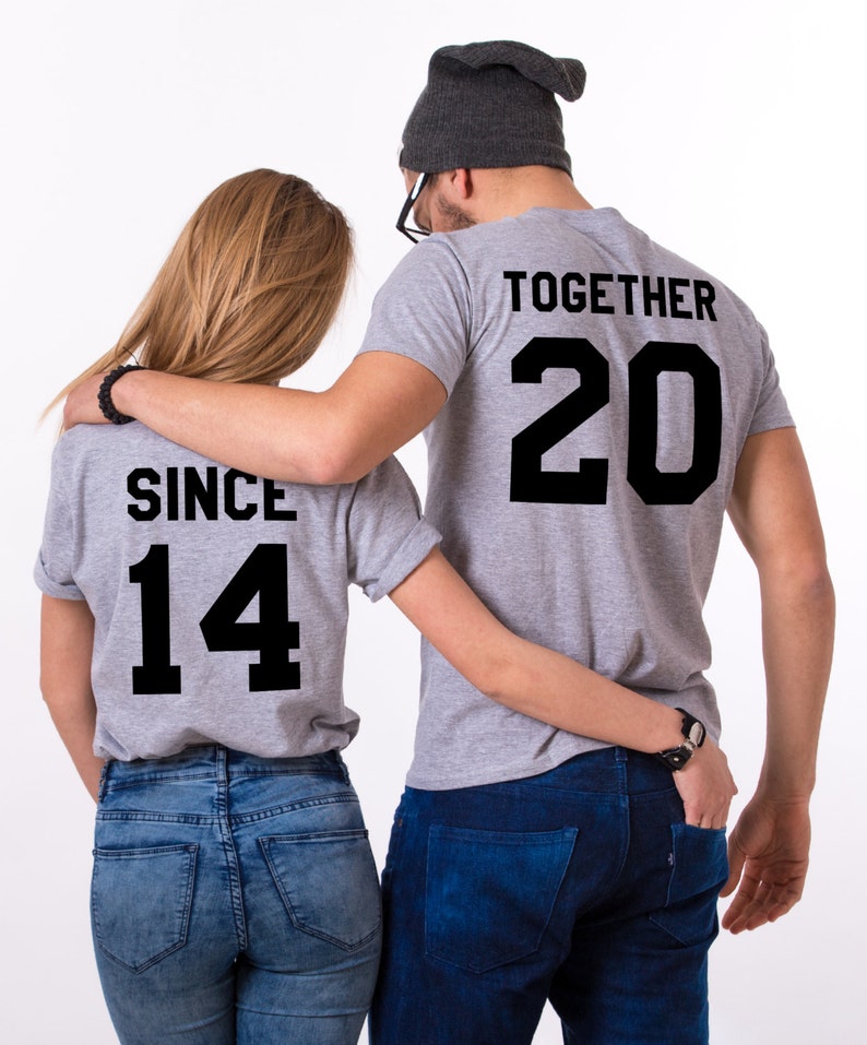 Together Since Shirts Anniversary gift Anniversary shirts | Etsy