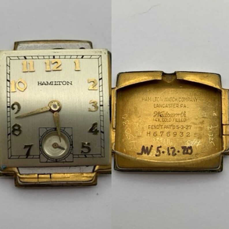 Hamilton Ross 19 Jewel Butler Dial Restored. Beautiful - Etsy