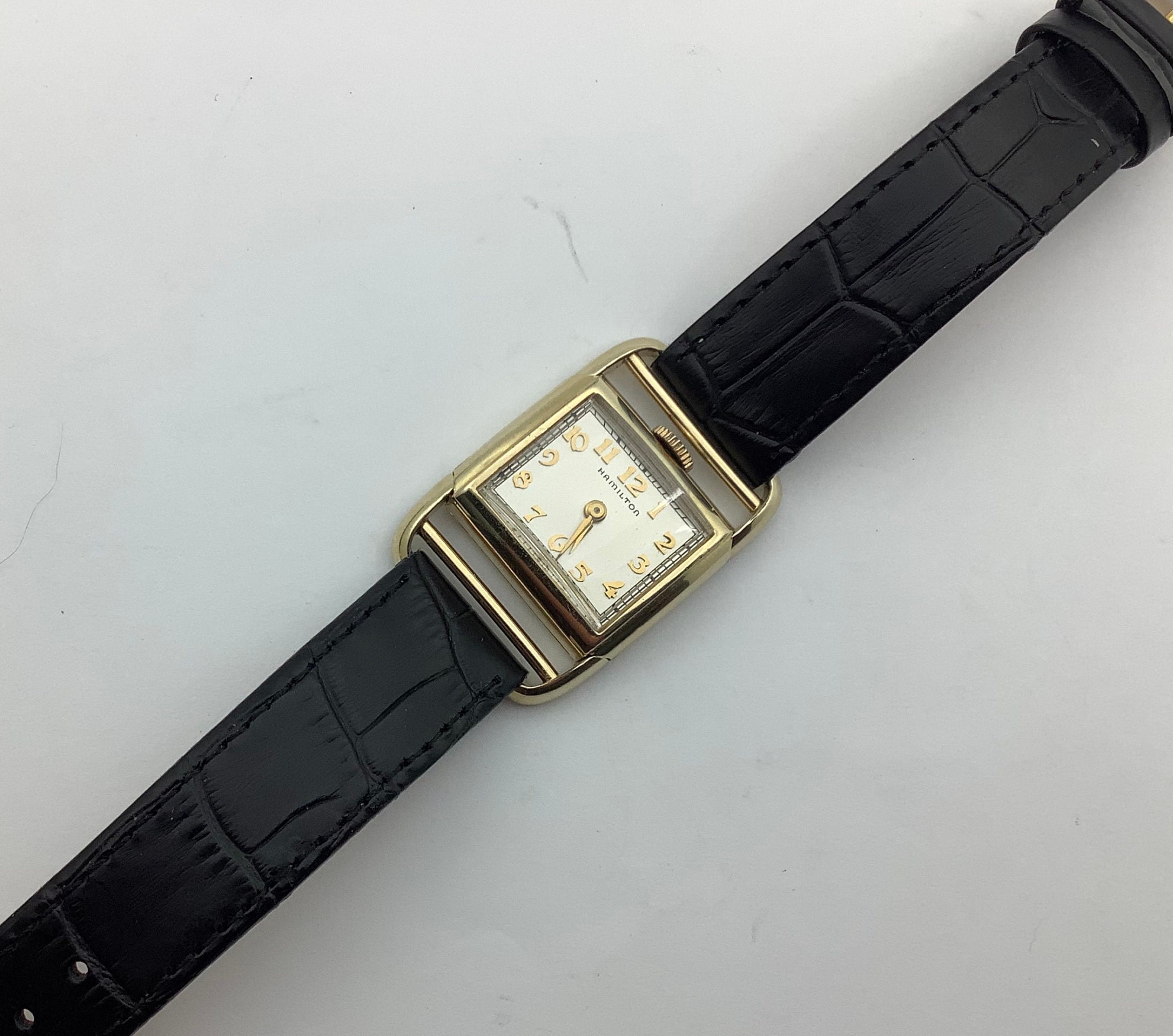 Hamilton Contour in extraordinary condition. 17 Jewel, Caliber 980