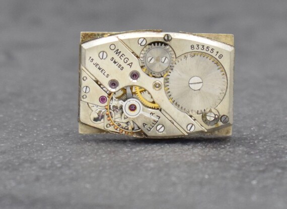 1934 Omega Caliber T17 Rectangular Watch. Beautifully… - Gem