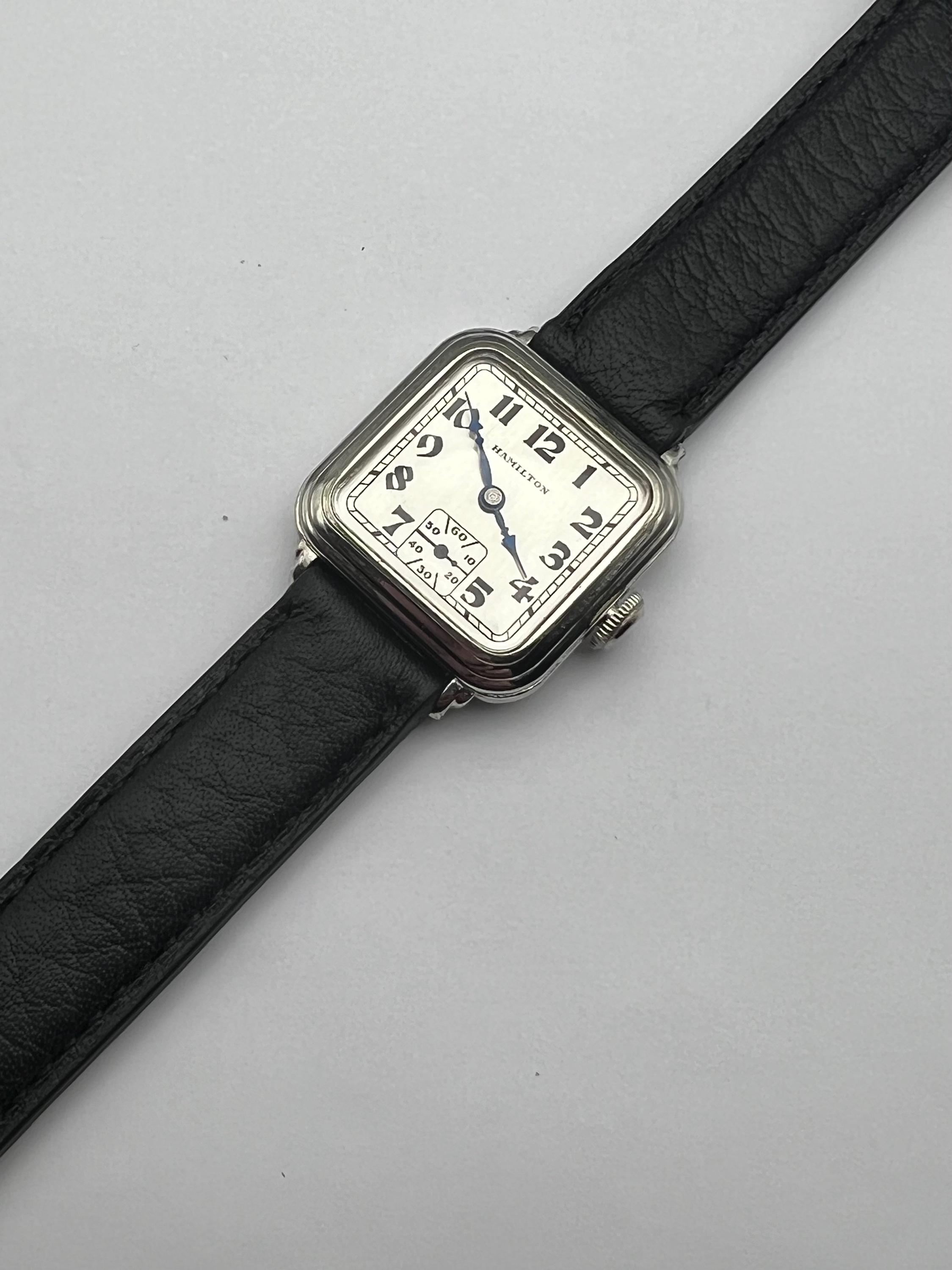 1932 Hamilton Greenwich 17 Jewel, 14K W/G Filled, 17 Jewels