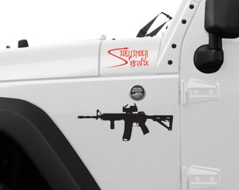 Ar 15 Vinyl Decal | Etsy