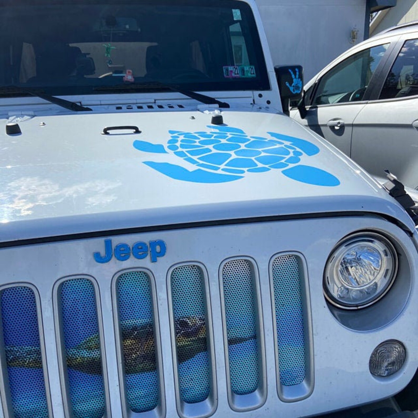 Sea Turtle Vinyl Decal for Car Truck or Jeep Wrangler - Etsy