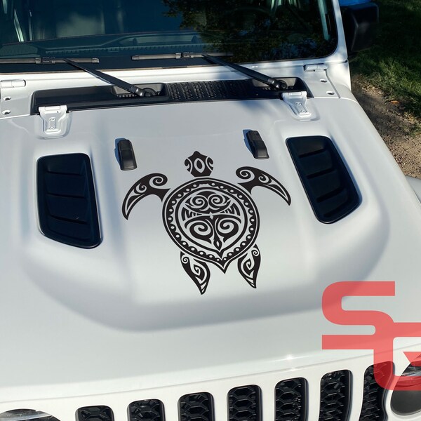 Polynesian Vinyl Turtle - Etsy