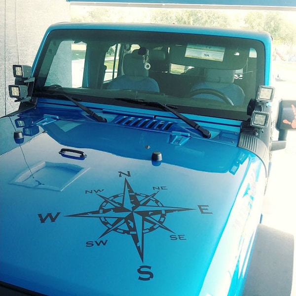 Compass Decal - Etsy