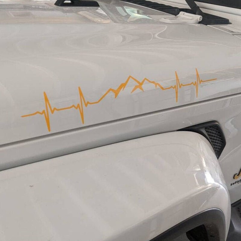 Ekg Decal - Etsy