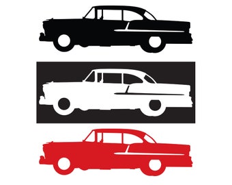 Classic Car Decals | Etsy