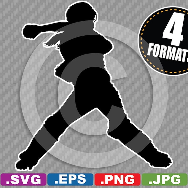 Softball Catcher - Etsy