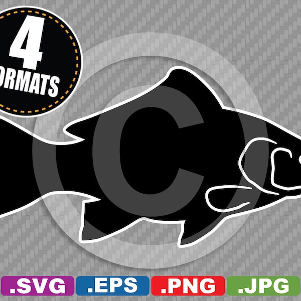 Carp Svg - Etsy