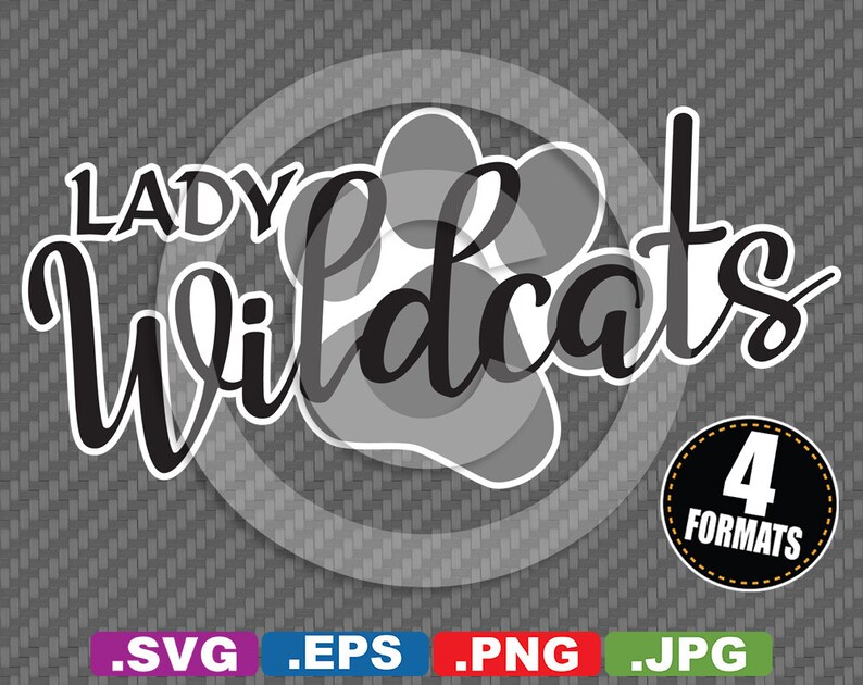 Wildcats / Lady Wildcats Sports / Dance Team Name / Logo SVG - Etsy
