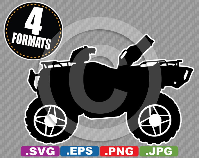 Quad Sportsman ATV / UTV SVG Cutting File Plus Eps vector - Etsy