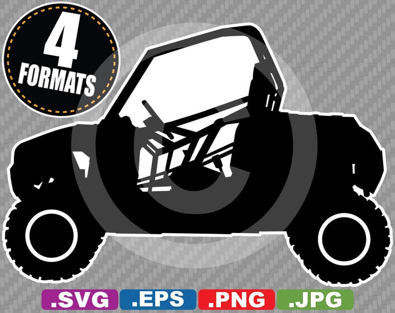 Off-road ATV / UTV Clip Art Image SVG Cutting File Plus Eps - Etsy