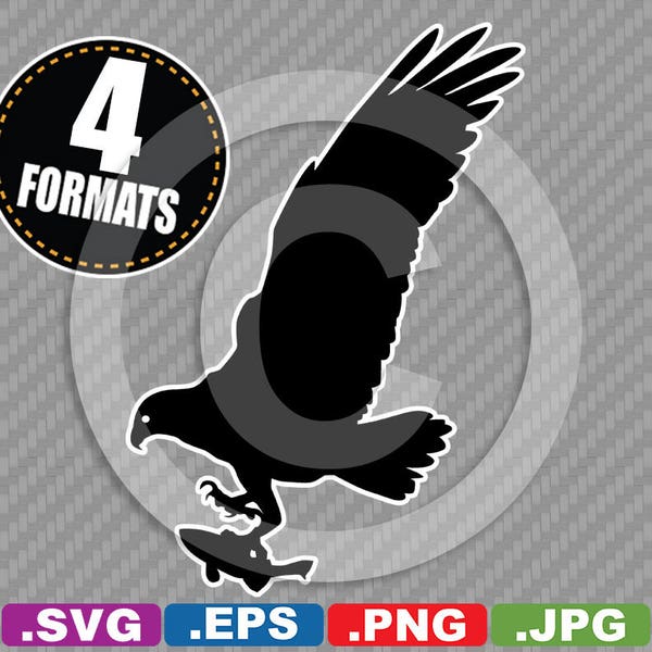 Osprey Svg Png - Etsy