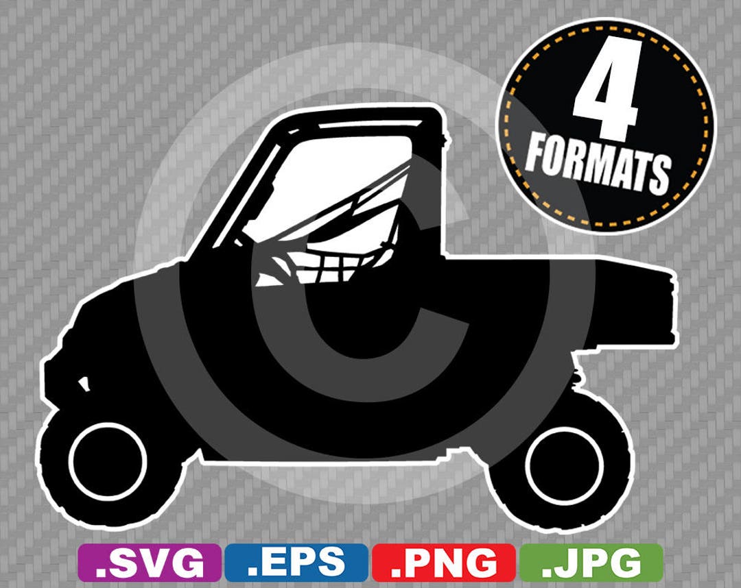 Off-road UTV Clip Art Image - SVG Cutting File Plus Eps (vector), Jpg ...