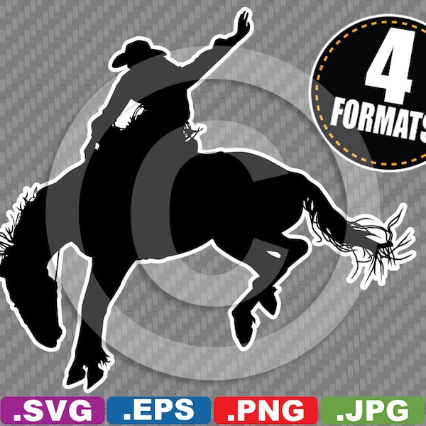 Bronc Riding - Etsy