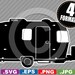 5th Wheel Travel Trailer / Camper / RV Clip Art Image - SVG Cutting ...