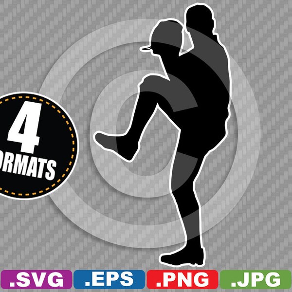 Baseball Pitcher - Etsy