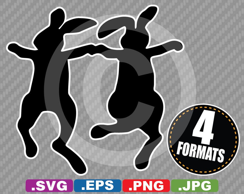 Bunnies / Rabbits Image File SVG cutting file Plus eps | Etsy